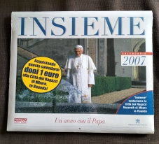 calendario 2007 papa ratzinger